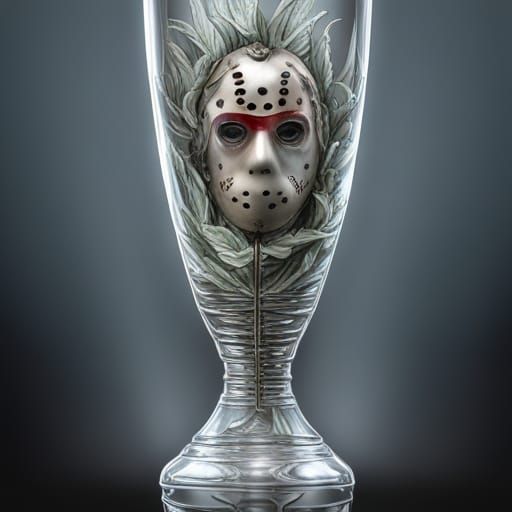 Jason Voorhees vase - AI Generated Artwork - NightCafe Creator