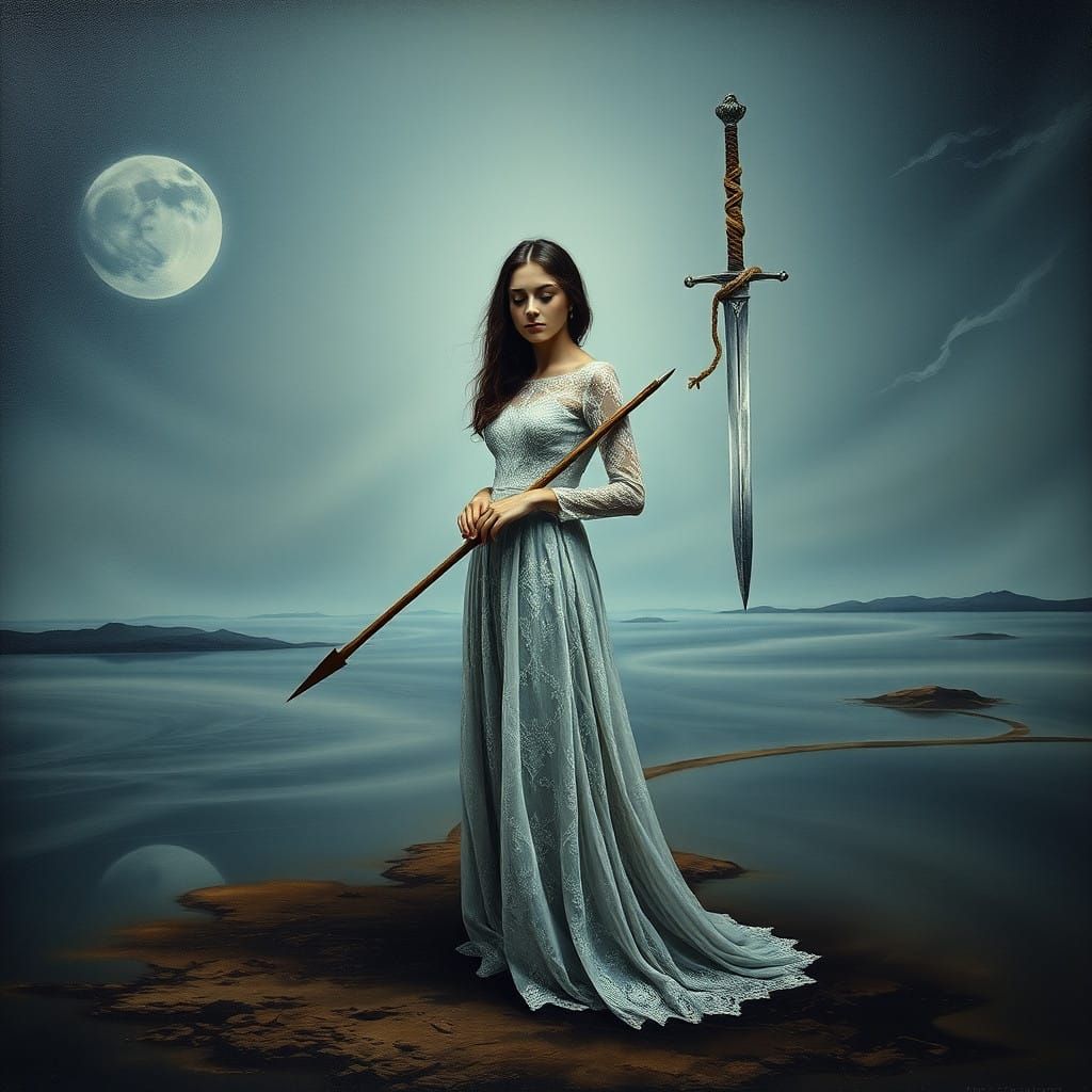 Again and again throwing a lance. - Elegant Woman Trapped in...