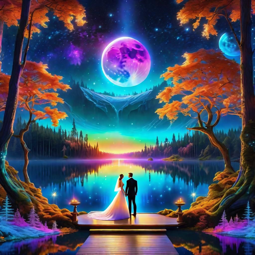 She is My Love, My Bride, My Universe Forever - AI Generated Artwork ...