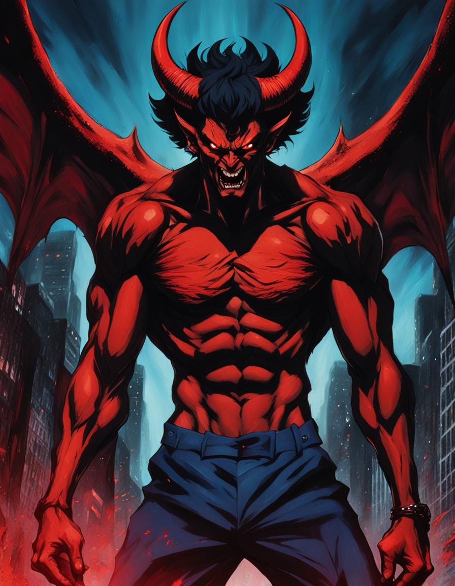Devilman 1 - AI Generated Artwork - NightCafe Creator