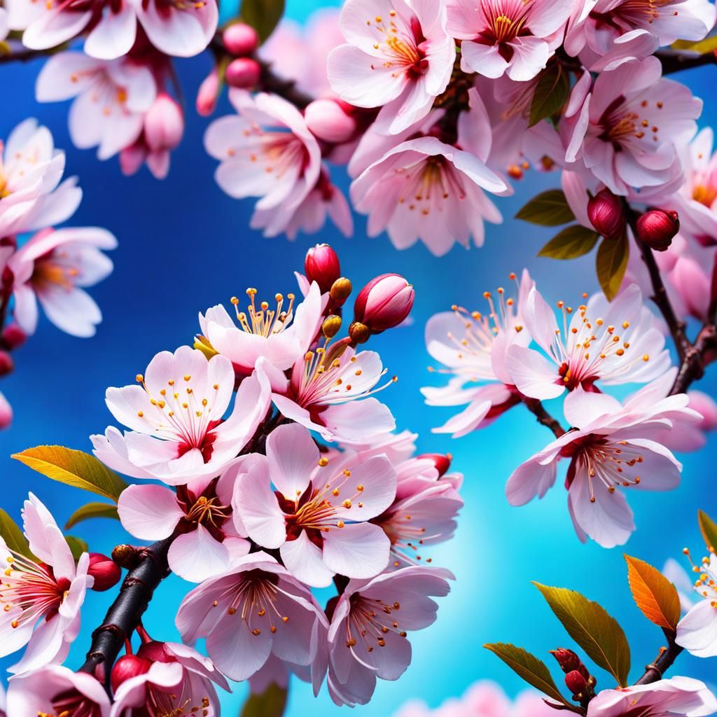 Sakura. - AI Generated Artwork - NightCafe Creator