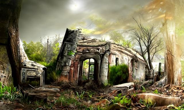 Ruins - AI Generated Artwork - NightCafe Creator