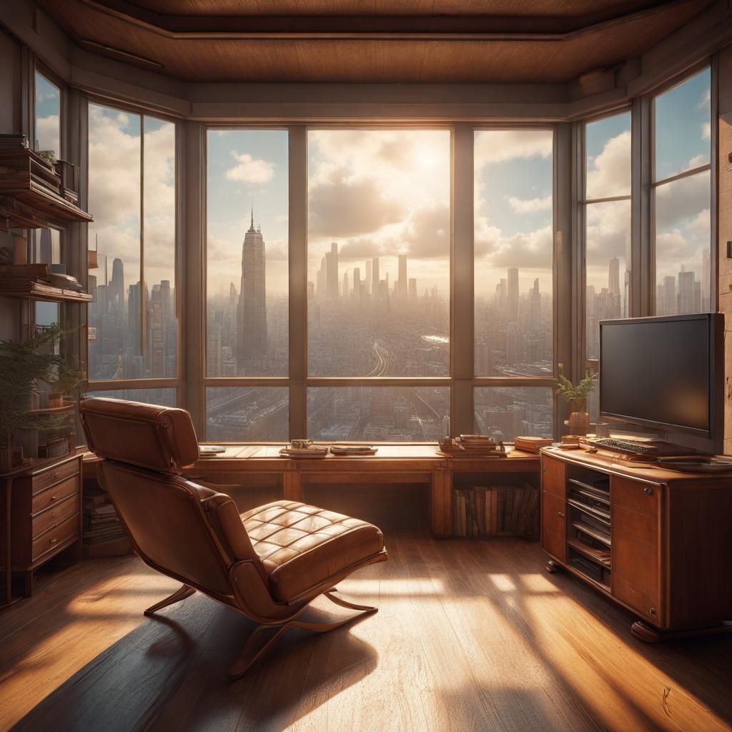 room with a view 1 - AI Generated Artwork - NightCafe Creator