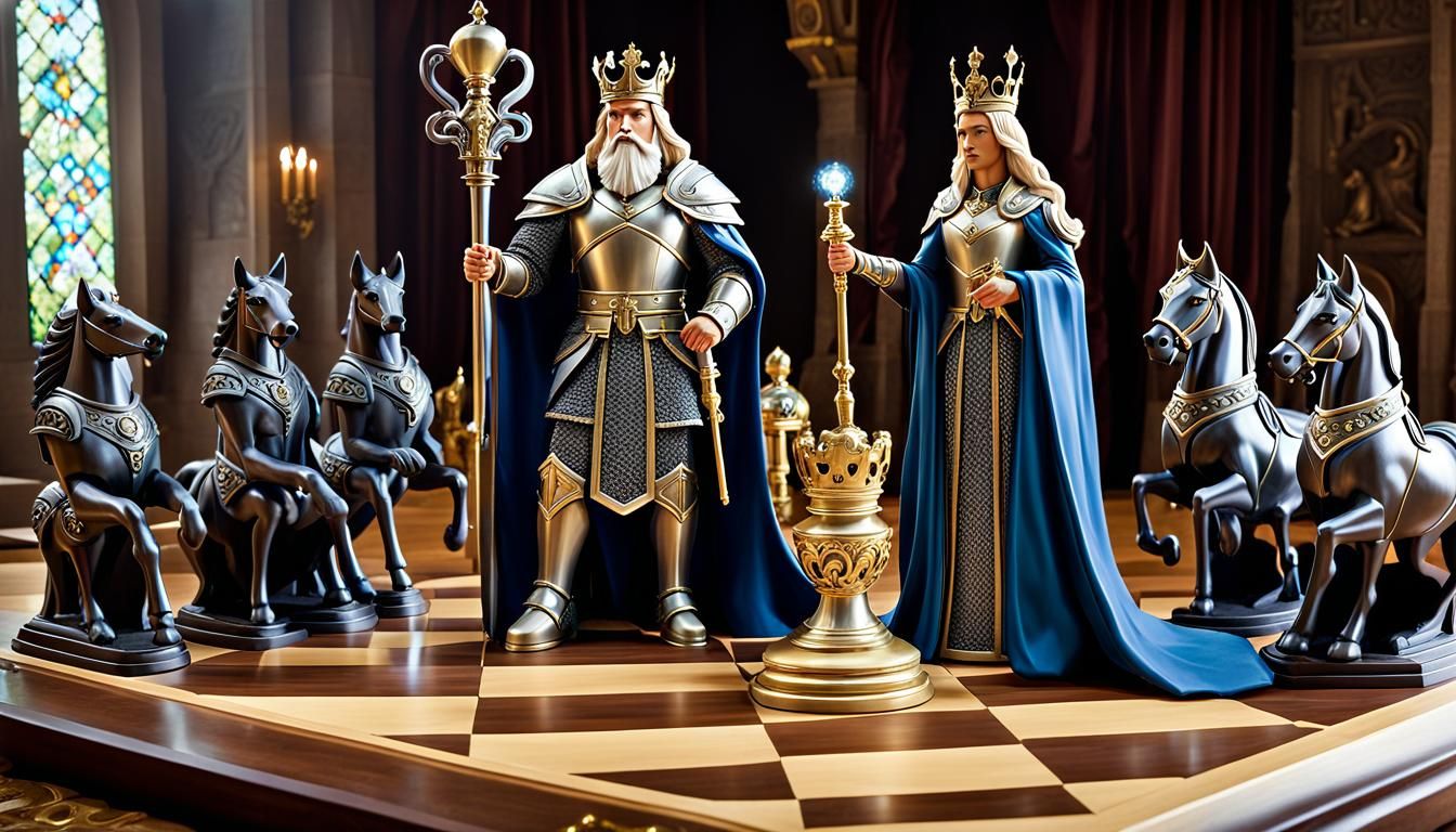 Chess - AI Generated Artwork - NightCafe Creator