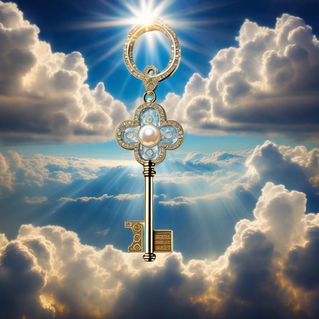 "The Key to Heavens Gate" - AI Generated Artwork - NightCafe Creator