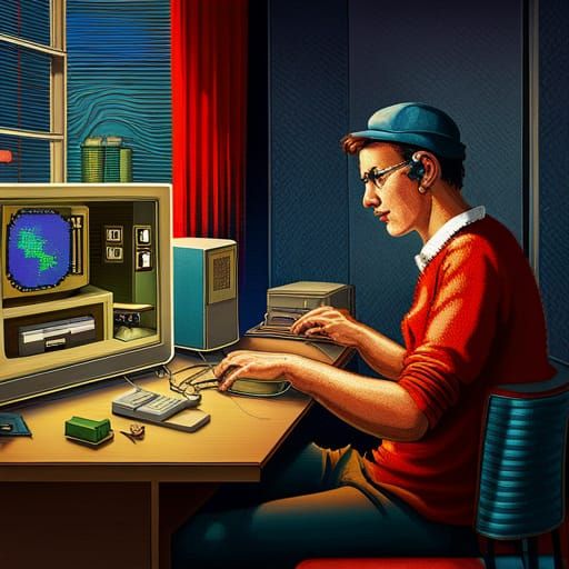 Retro Gaming - AI Generated Artwork - NightCafe Creator