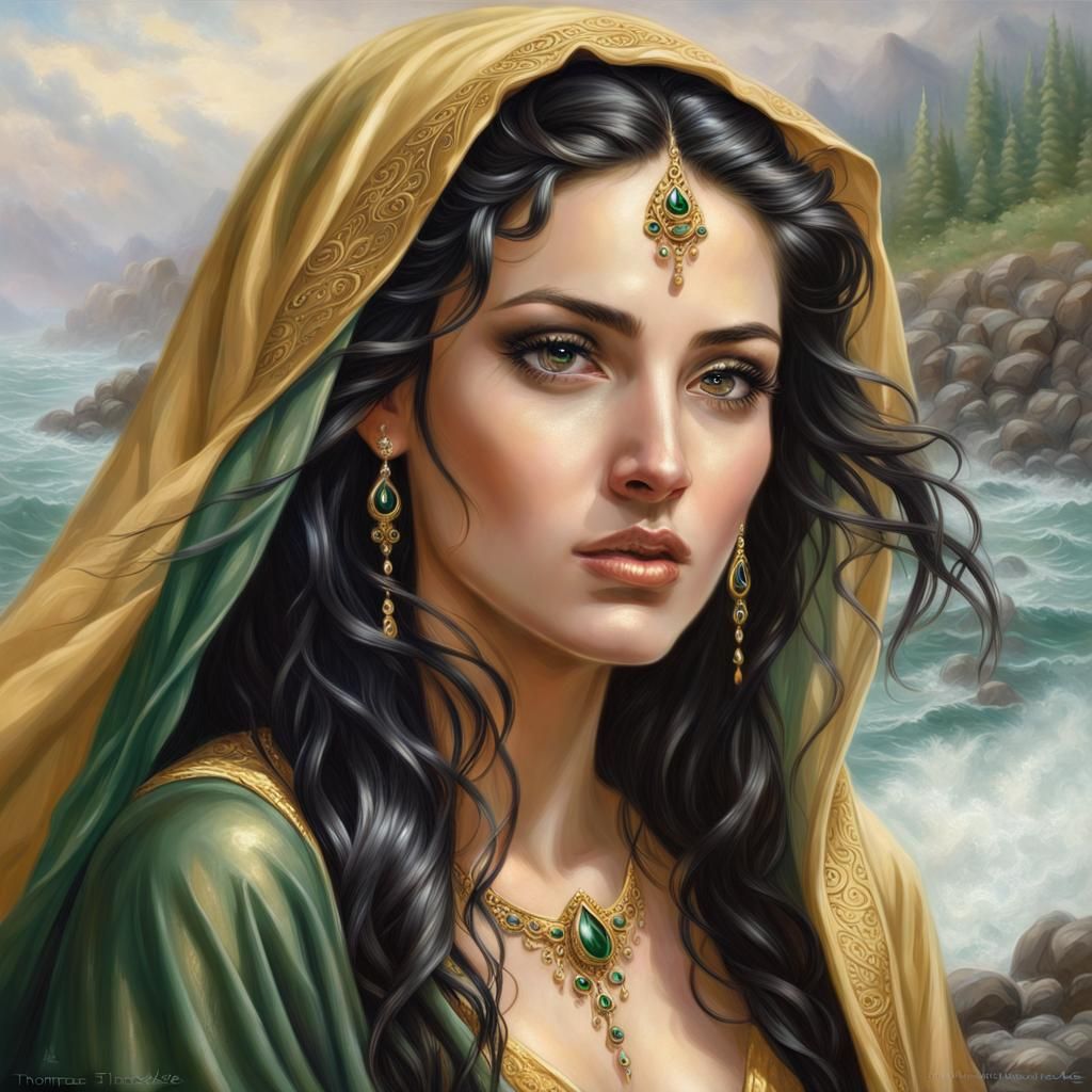 Arab Elvewoman - AI Generated Artwork - NightCafe Creator