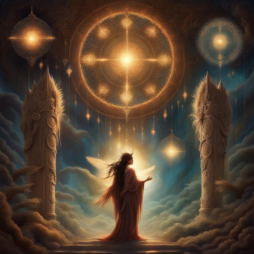 Celestial Guides 5 - AI Generated Artwork - NightCafe Creator