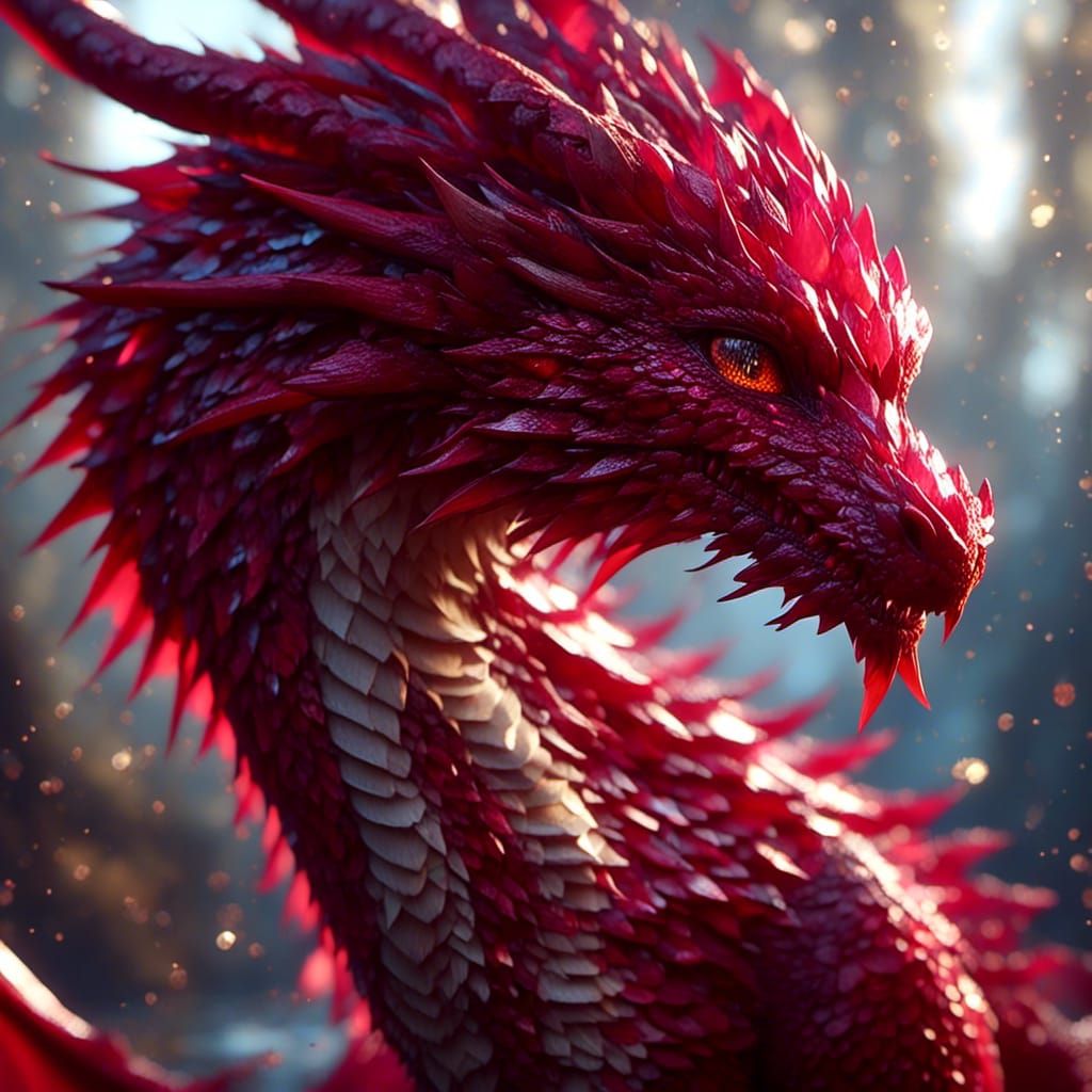 Ruby Red - AI Generated Artwork - NightCafe Creator