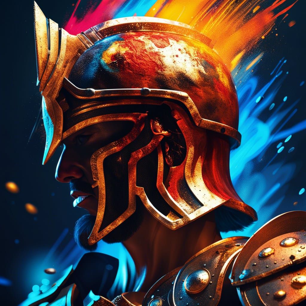 Ares shine - AI Generated Artwork - NightCafe Creator