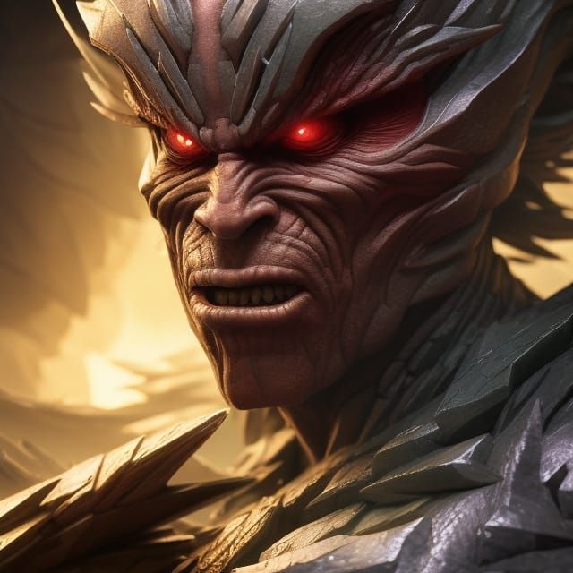 Predator portrait head and shoulders by Bayard Wu Huang Guangjian ...