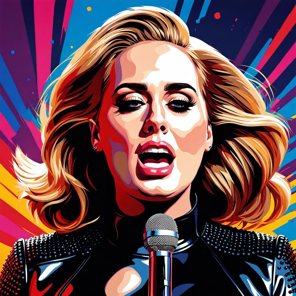 Adele - AI Generated Artwork - NightCafe Creator