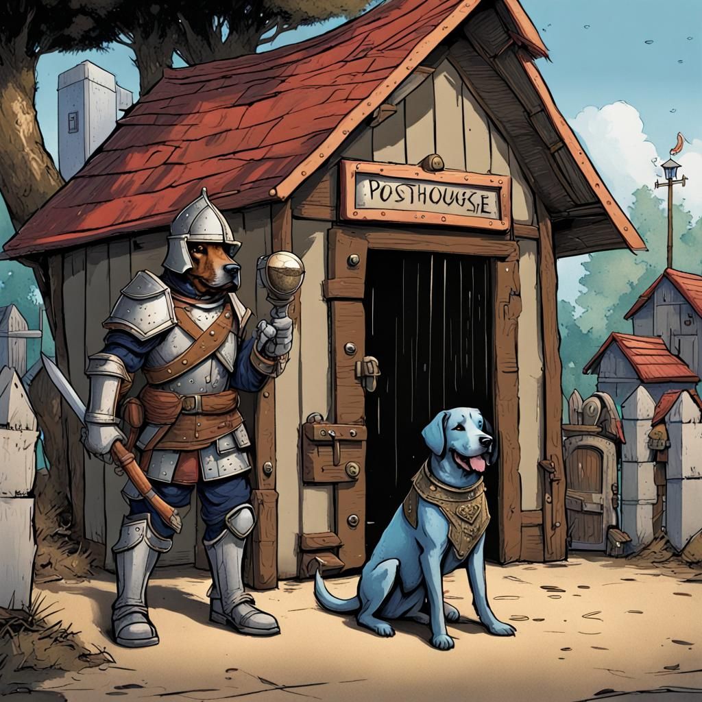 "You know that it is a myth that the dogs and the postmen don't get ...