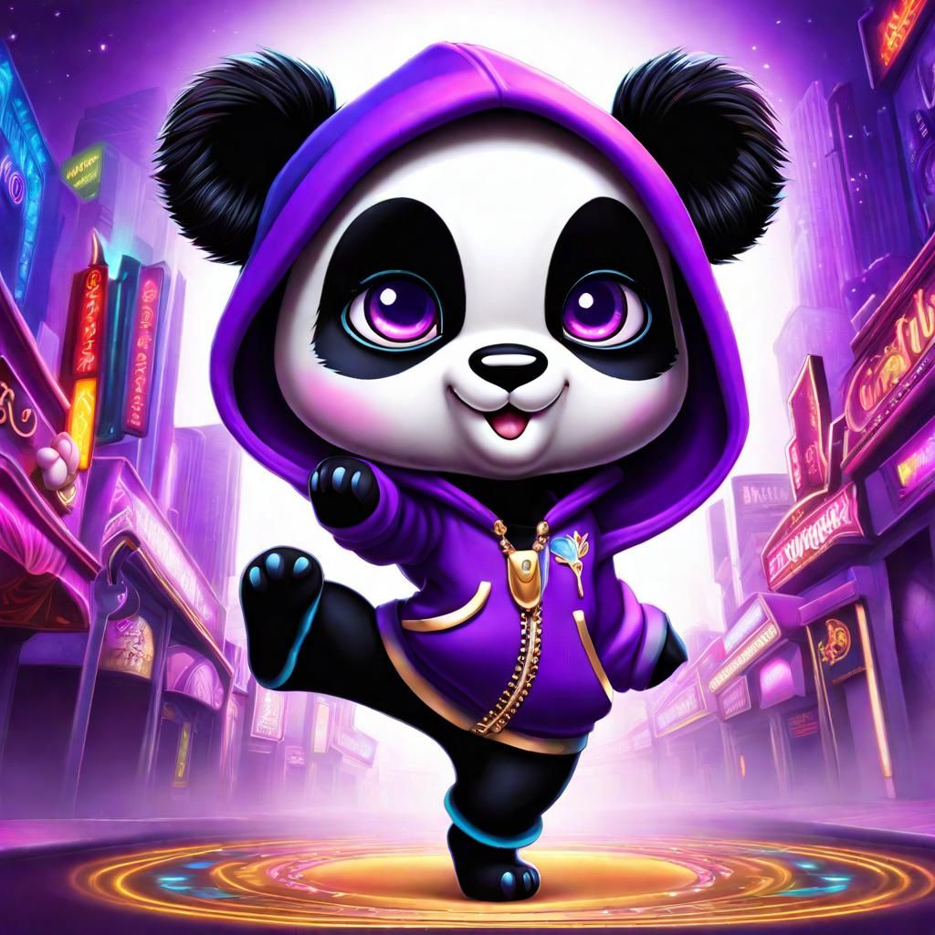 hip-hop panda - AI Generated Artwork - NightCafe Creator