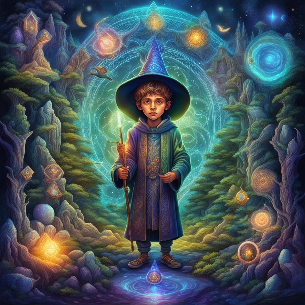 Little Merlin - AI Generated Artwork - NightCafe Creator