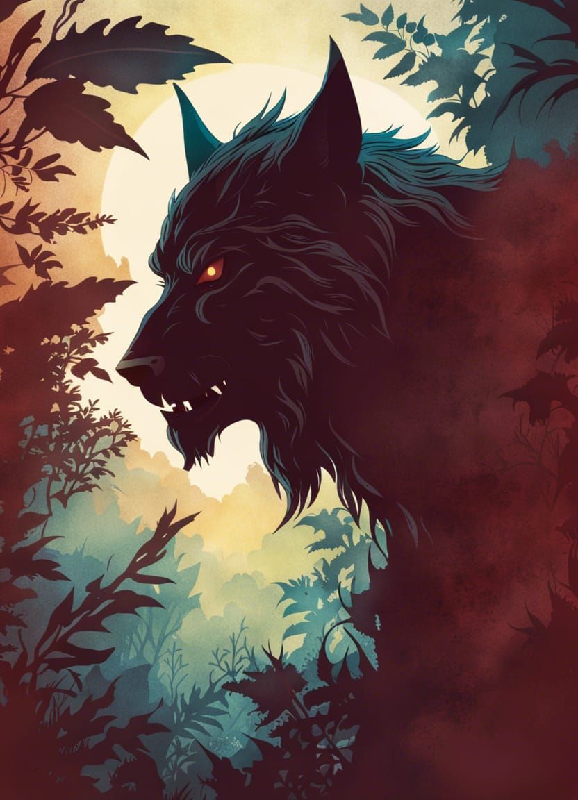 Werewolf - AI Generated Artwork - NightCafe Creator
