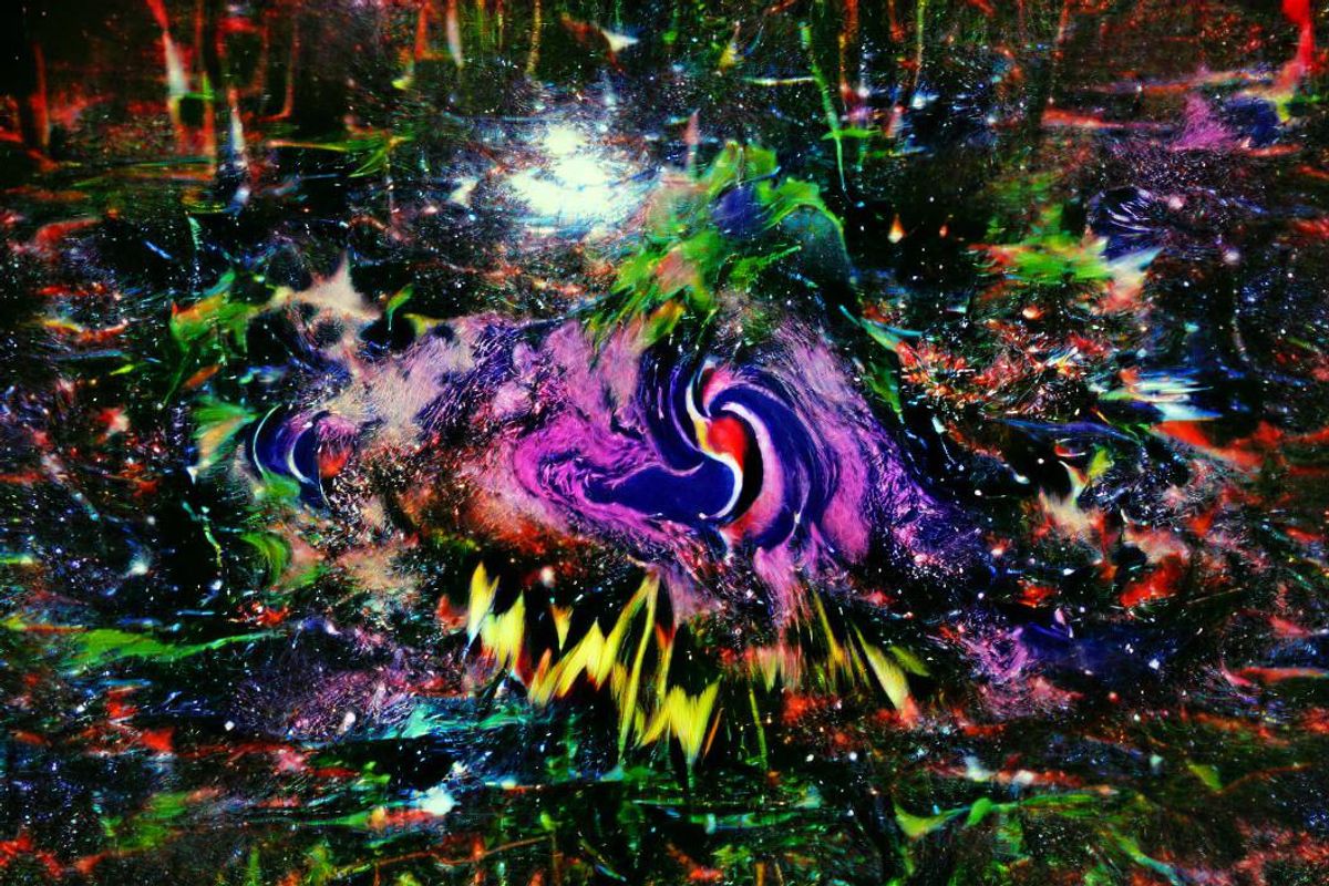 Cosmic disturbance - AI Generated Artwork - NightCafe Creator
