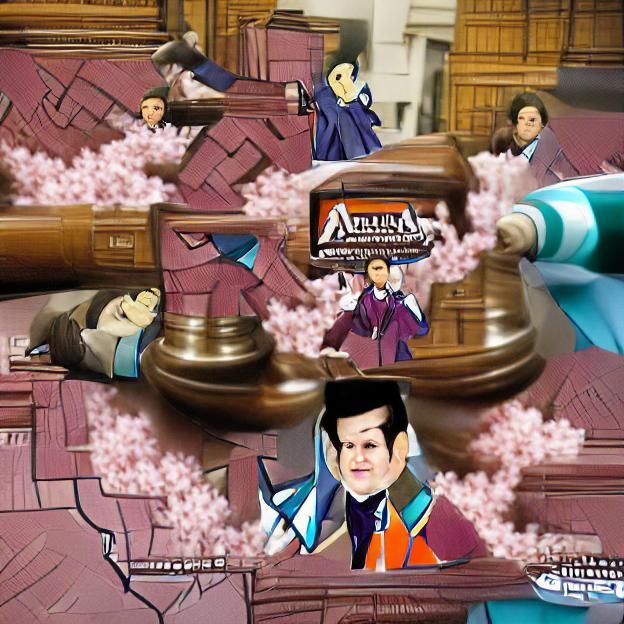 Ace Attorney: Trials and Tribulations - AI Generated Artwork ...