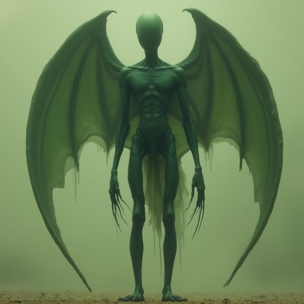 Lime Green NightGaunt test - Cybernetic Abomination Emerges ...