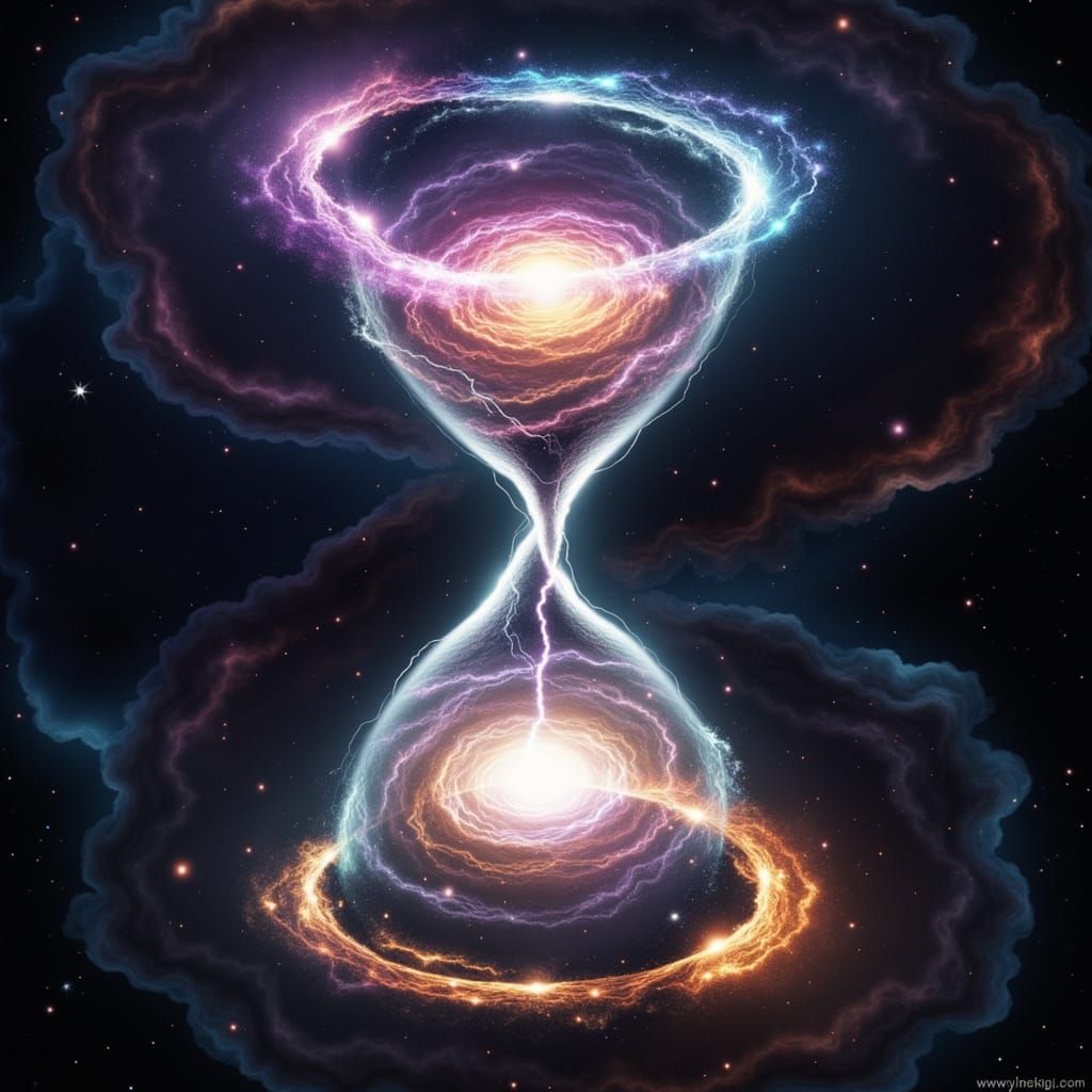 Evolution: Black Mater Shape Hourglass Timepieces III