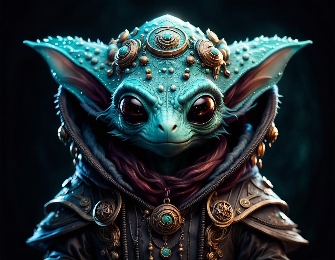 Alien creature - AI Generated Artwork - NightCafe Creator