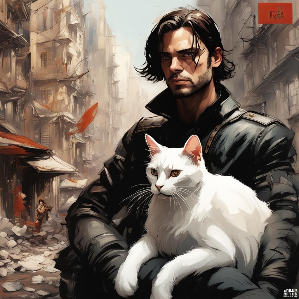 Bucky with Alpine - AI Generated Artwork - NightCafe Creator