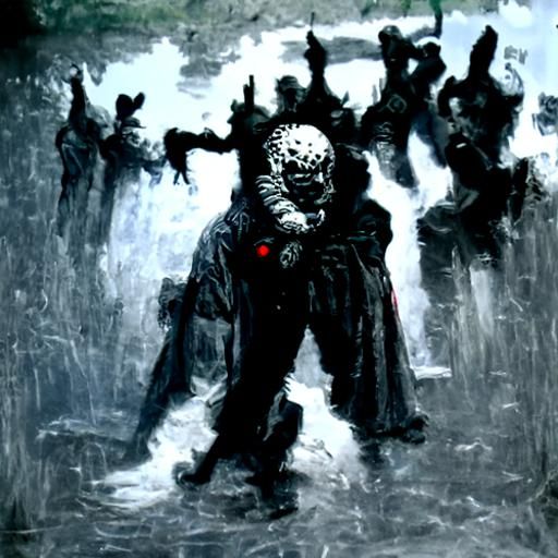 insane dark angry clown slipknot cenobites hellraiser : r/nightcafe