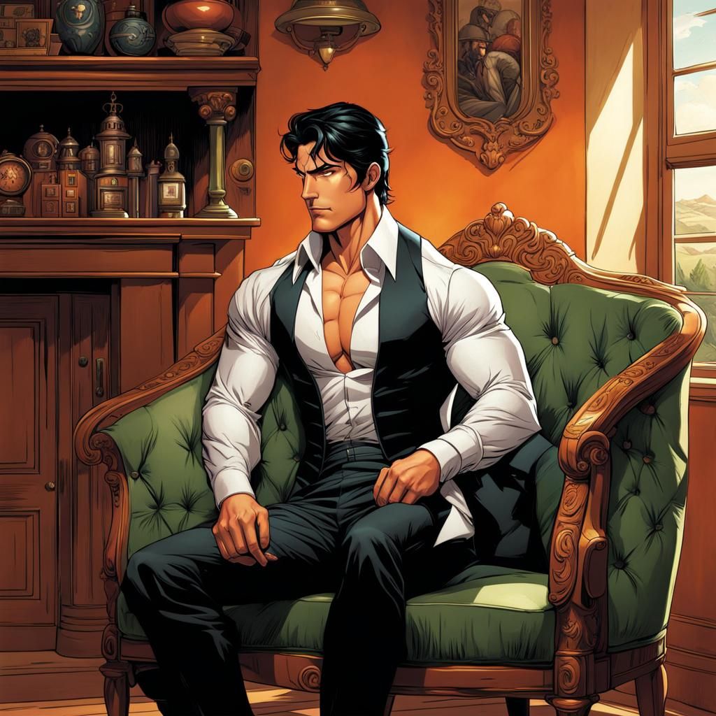 Butler interview - AI Generated Artwork - NightCafe Creator