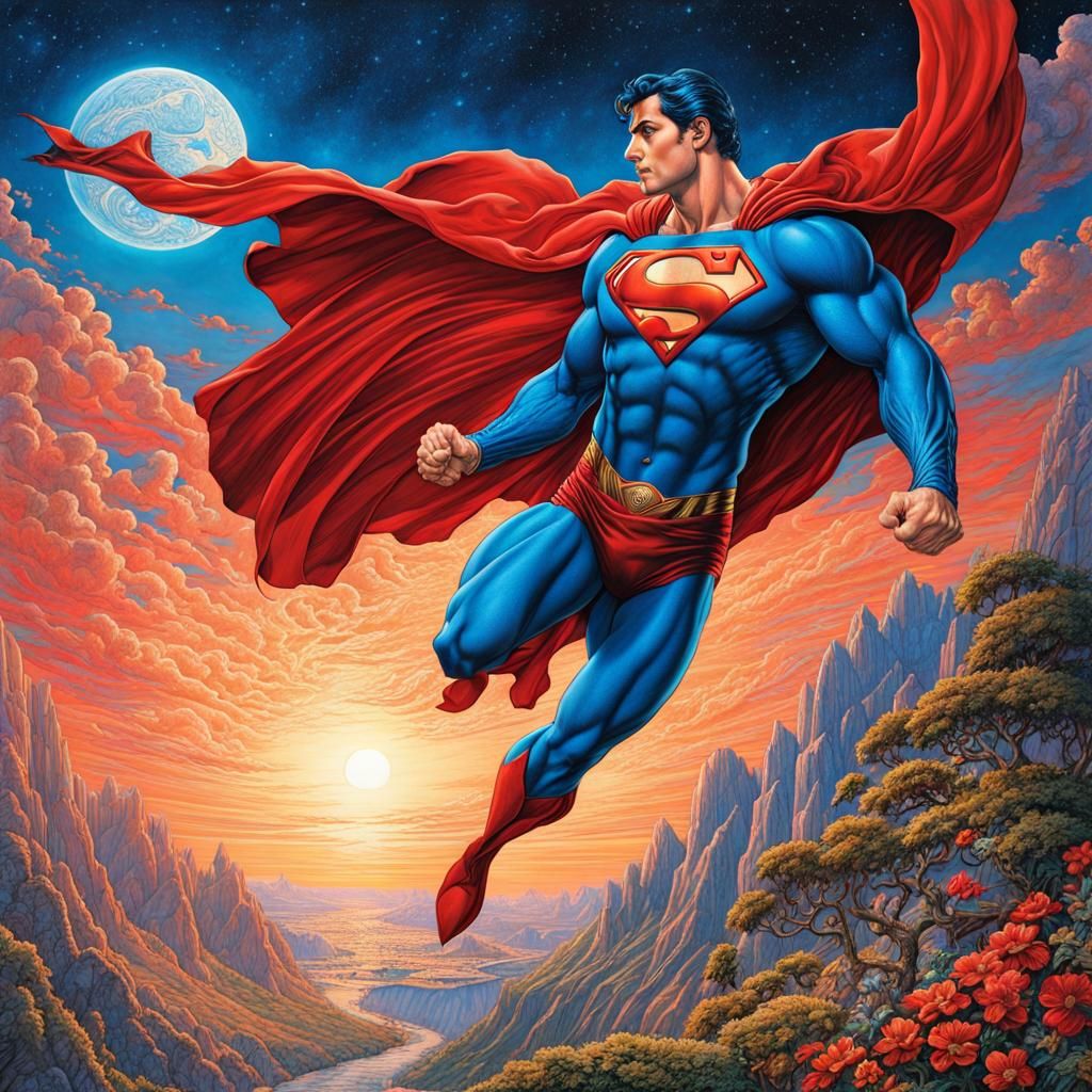 Superman - AI Generated Artwork - NightCafe Creator