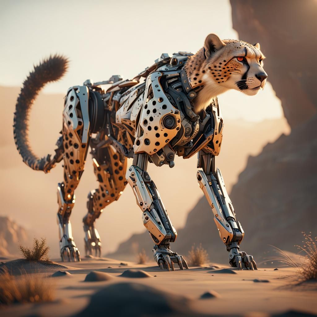 The adult Cheetah is a dominant predator in its environment. - AI ...