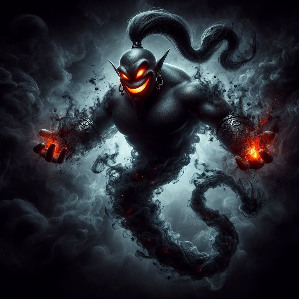 Shadow Jinn - AI Generated Artwork - NightCafe Creator