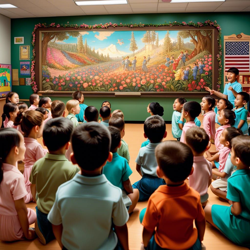 Class - AI Generated Artwork - NightCafe Creator