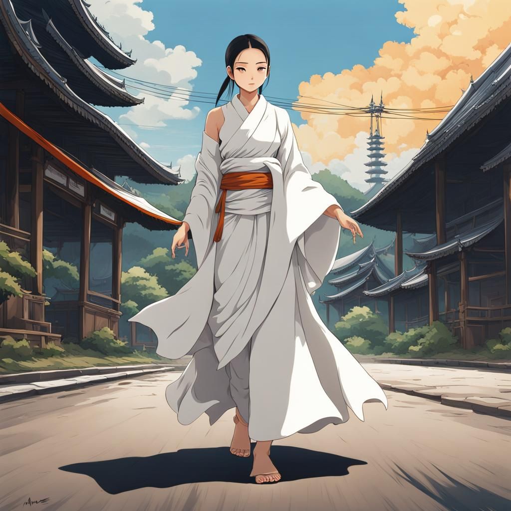 Buddhist monk - AI Generated Artwork - NightCafe Creator