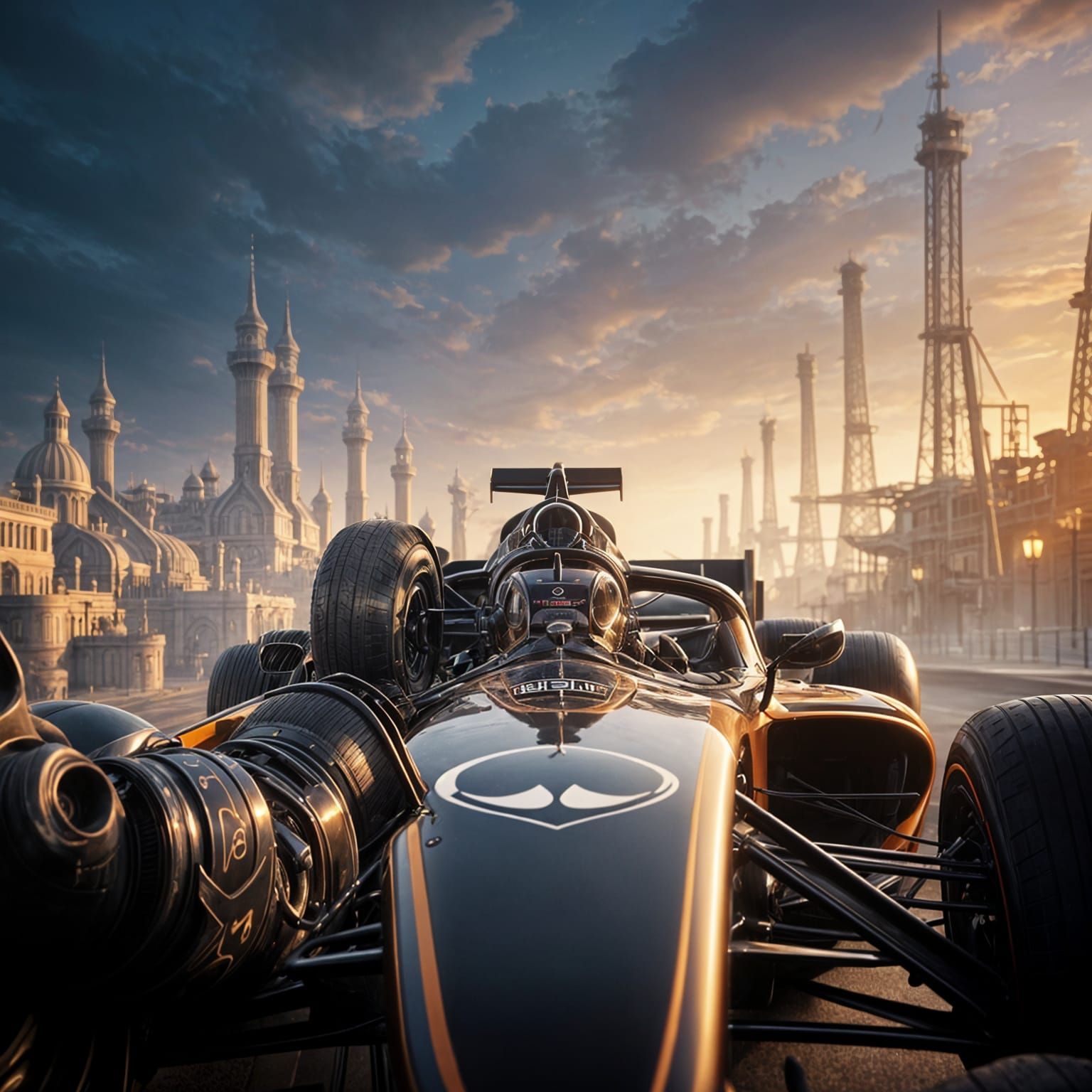 Steampunk racing - Steampunk Racing Dreamscape