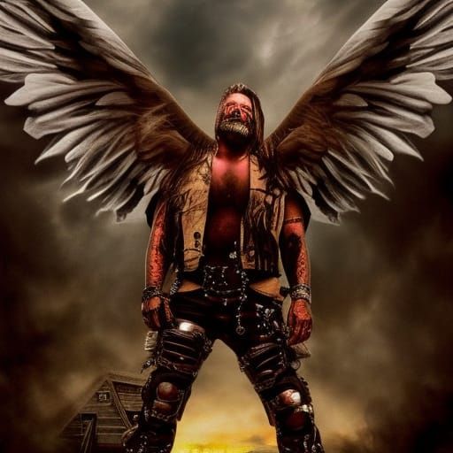 Hell Angel - AI Generated Artwork - NightCafe Creator
