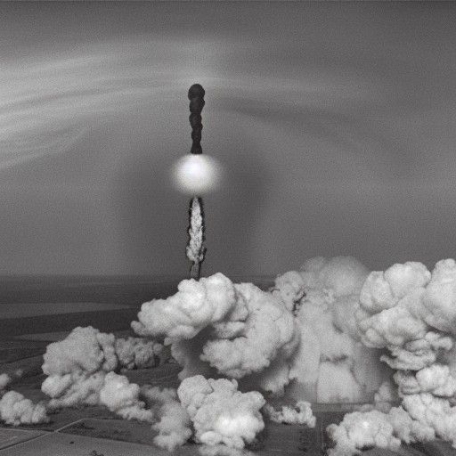Nuclear War - AI Generated Artwork - NightCafe Creator