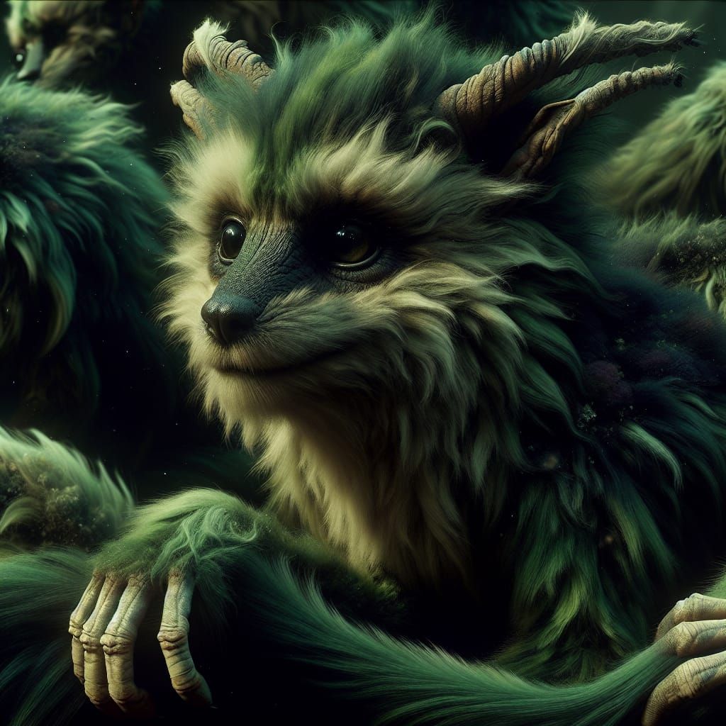 Mythical forest creature - AI Generated Artwork - NightCafe Creator
