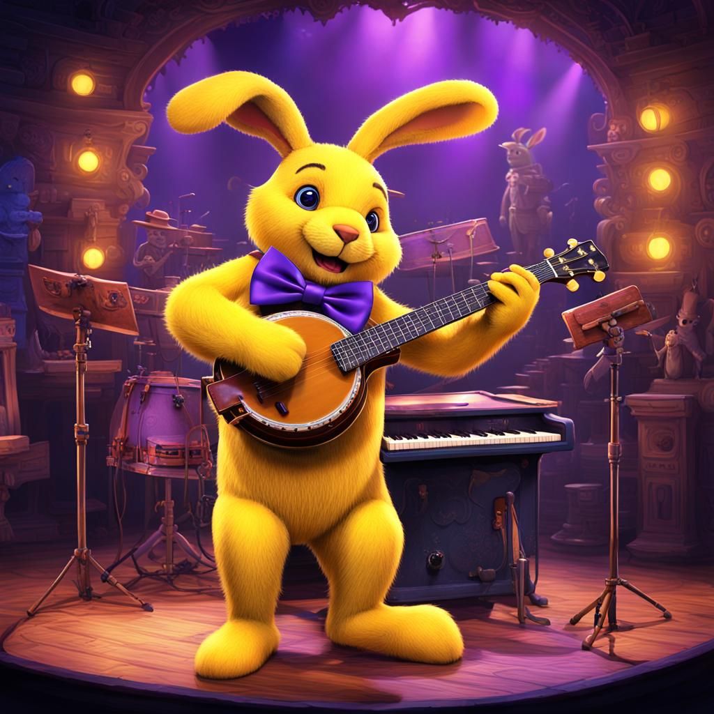 What if…SpringBonnie stylized - AI Generated Artwork - NightCafe Creator
