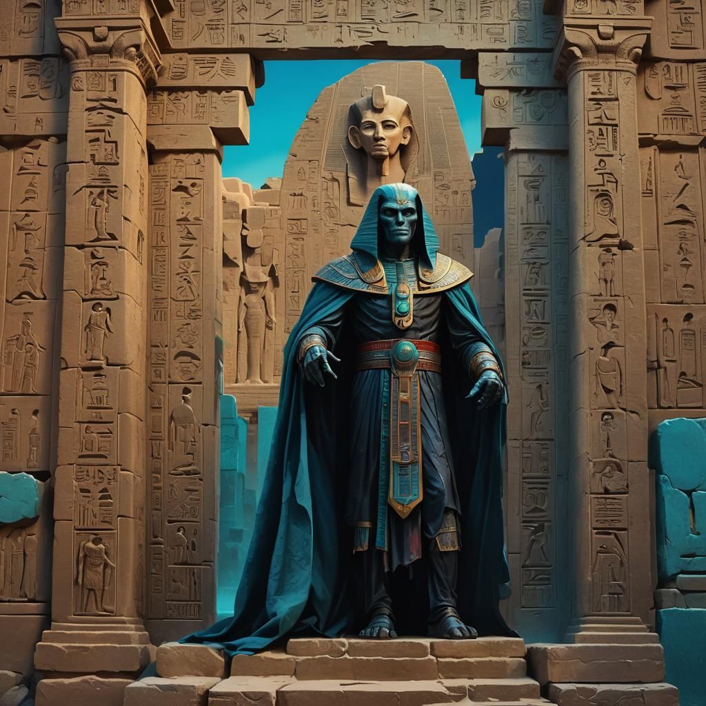 Ancient Vampire in egypt - AI Generated Artwork - NightCafe Creator
