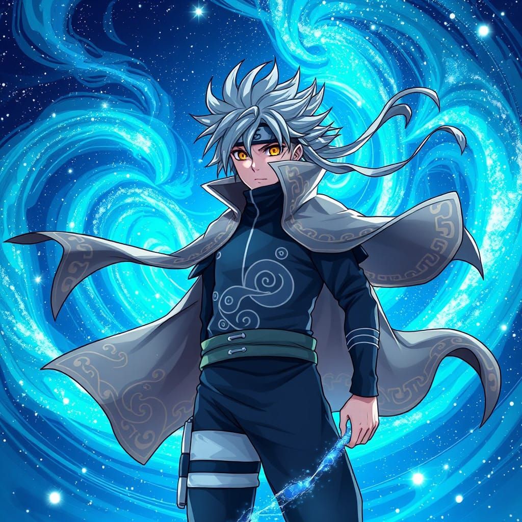 Cosmic Ninja Ascendant - AI Art