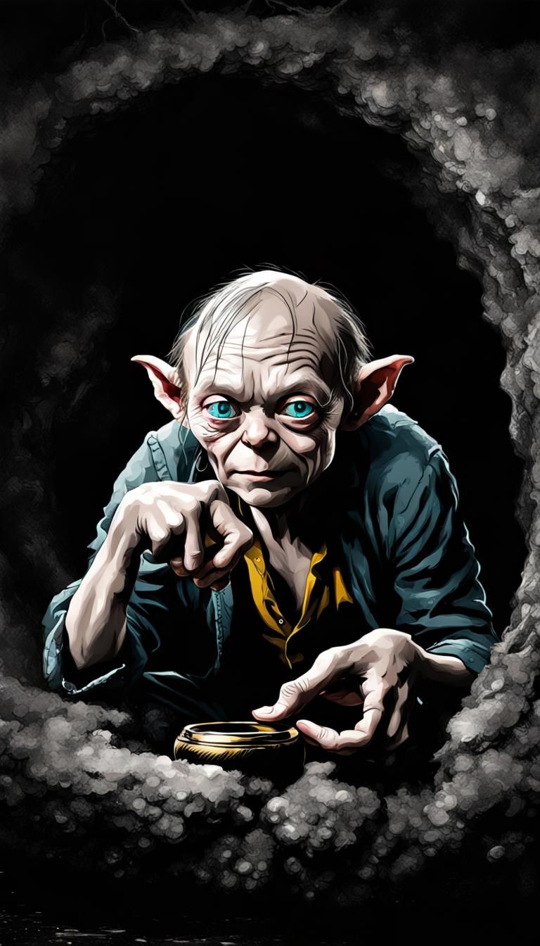 Smeagol - AI Generated Artwork - NightCafe Creator
