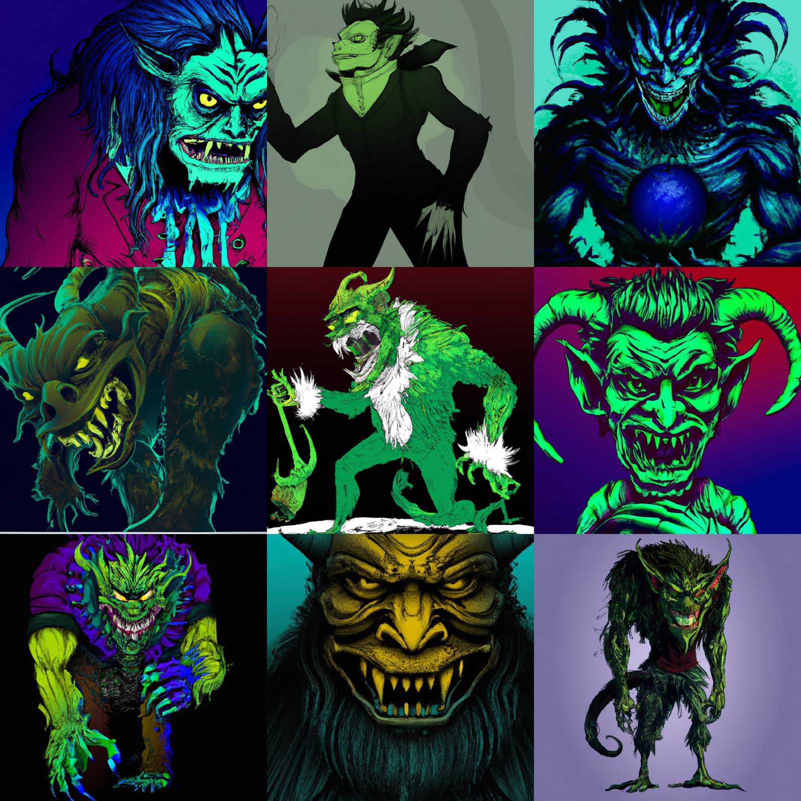 Gradient the Beast of GREED Killian Eng deep color detailed ...