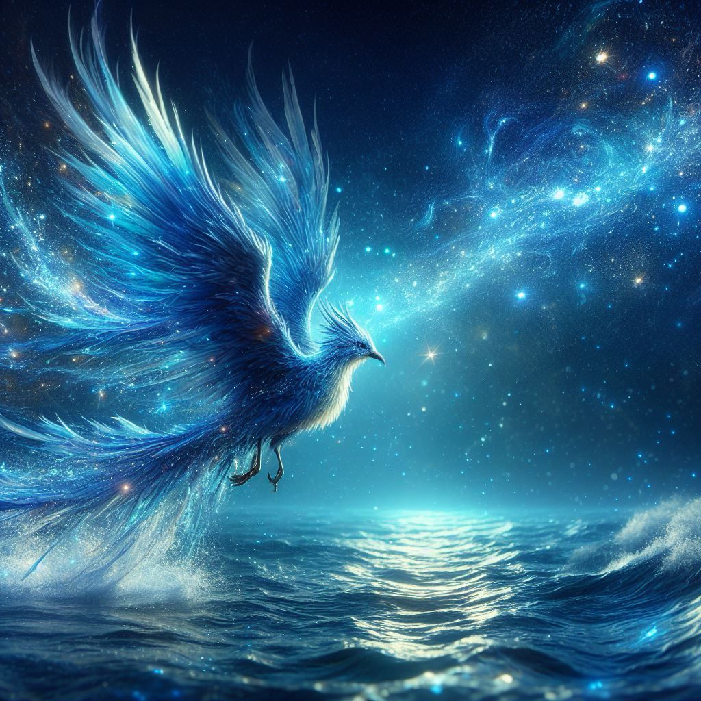 Water phoenix - AI Generated Artwork - NightCafe Creator