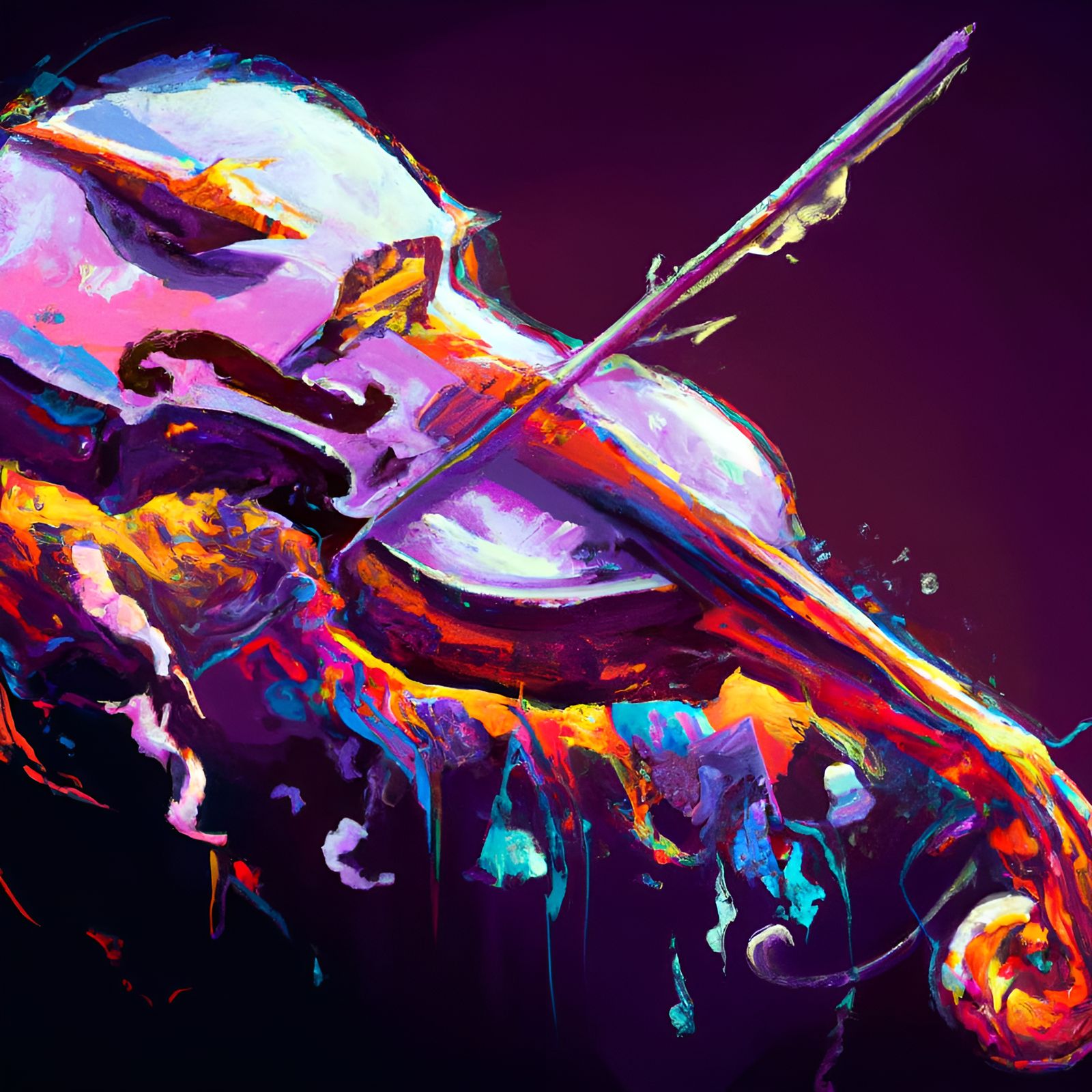 Cello - AI Generated Artwork - NightCafe Creator