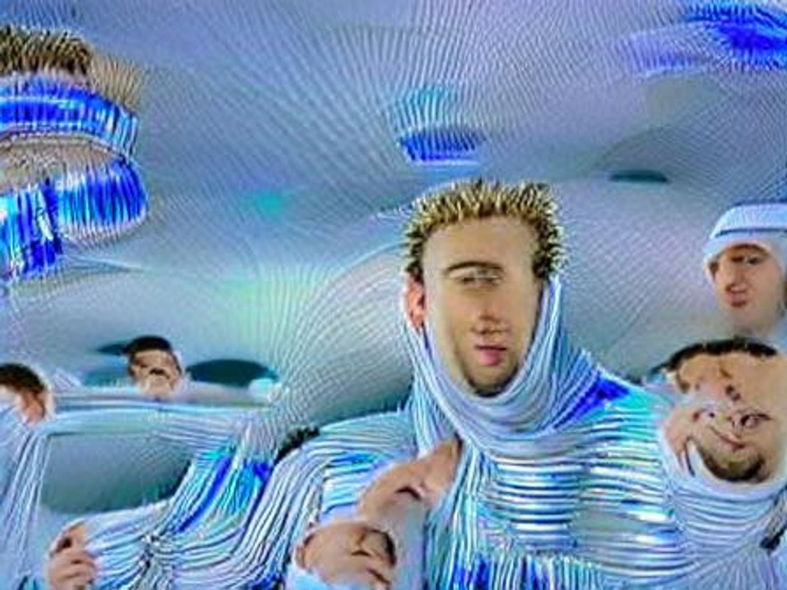 Still from an NSYNC music video - AI Generated Artwork - NightCafe Creator
