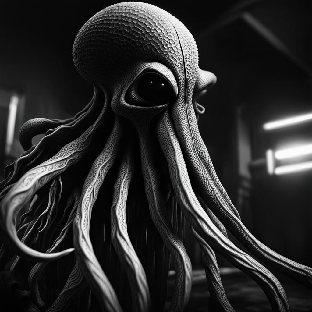 Chthulu spawn - AI Generated Artwork - NightCafe Creator
