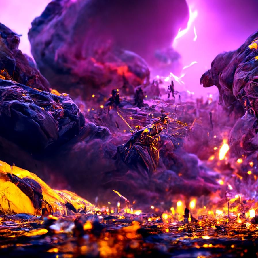 The elements fighting for first place - AI Generated Artwork ...