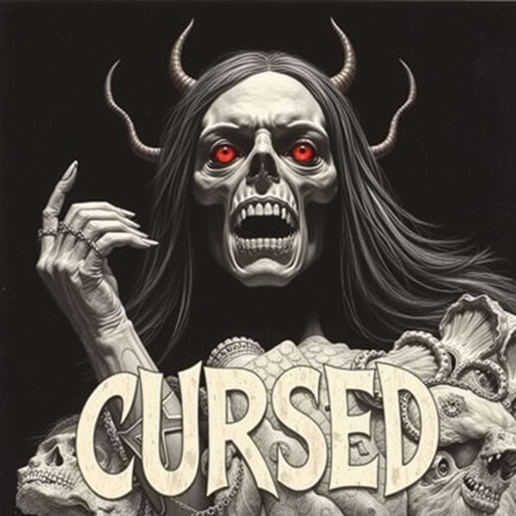 Heavy Metal Artwork: Surrealism Meets Grunge - AI Art