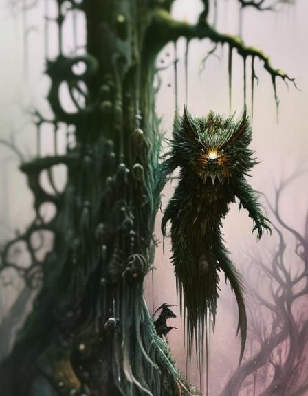 The Tree Fox - AI Generated Artwork - NightCafe Creator