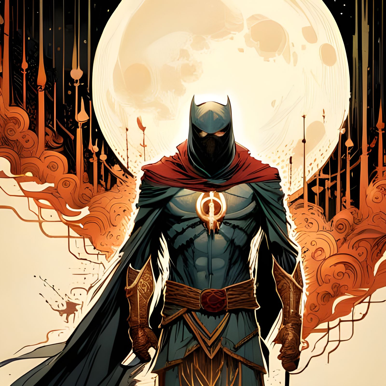 Moon Knight - AI Generated Artwork - NightCafe Creator